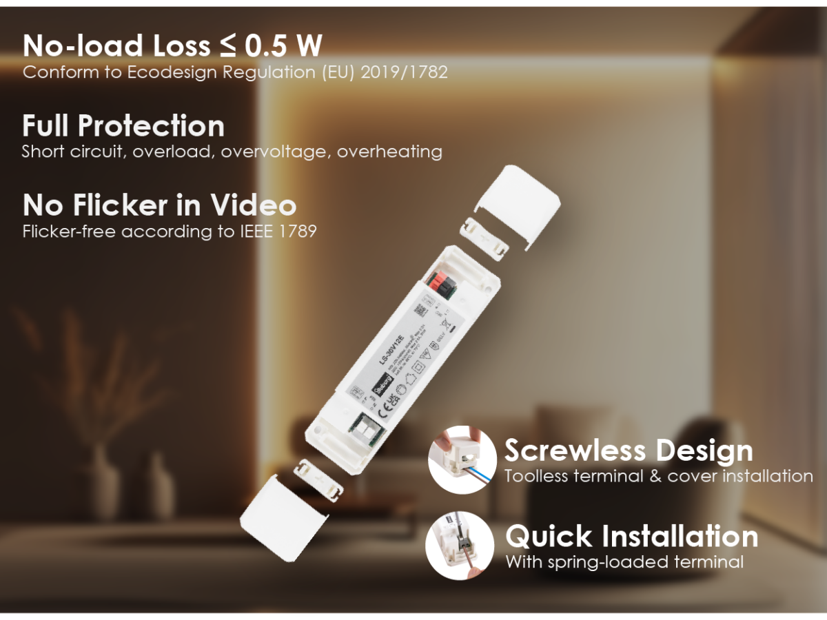 LED Driver 12V 30W LS-30V12 Buy online with low price - ABC-Power